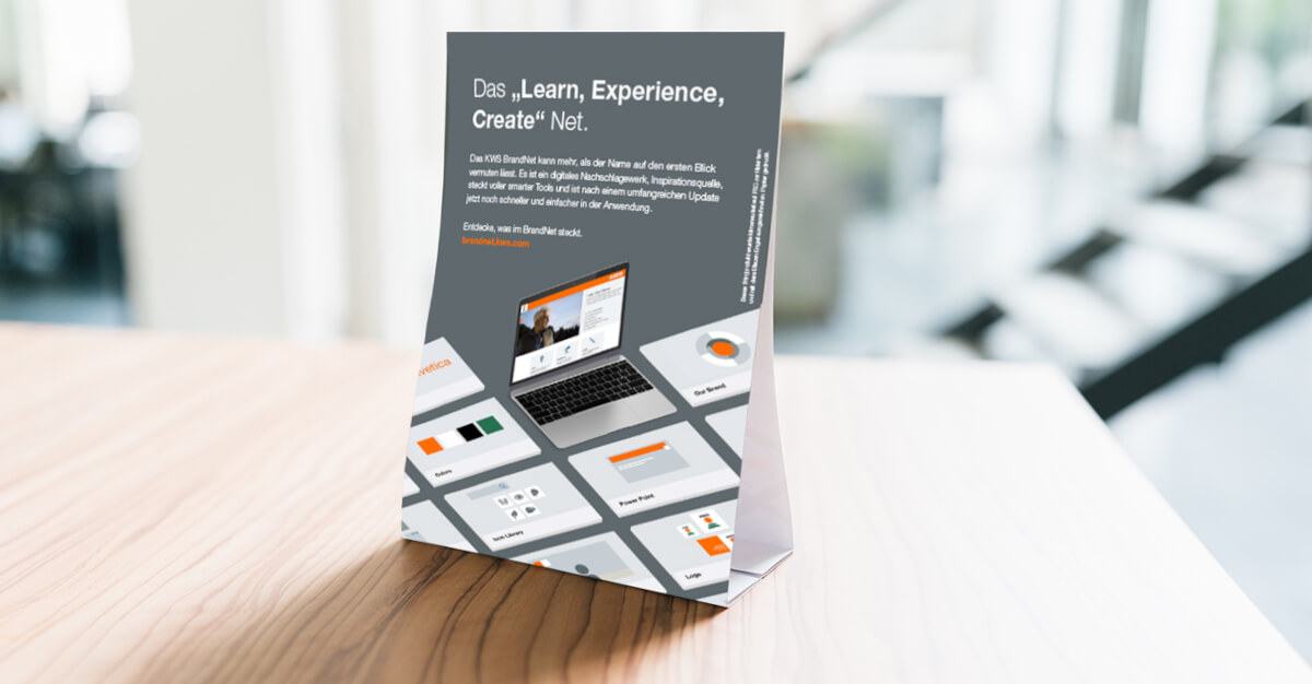 KWS BrandNet: Brand portal update and activation campaign | wirDesign