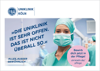 Alles, außer gewöhnlich: Arbeitgeberkampagne für die Uniklinik Köln ...