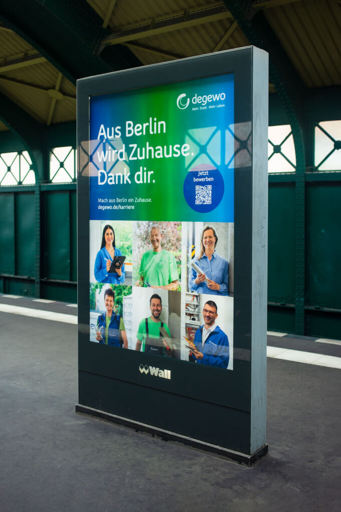 Mach aus Berlin ein Zuhause: Recruiting-Kampagne für degewo | wirDesign