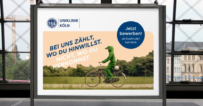 Alles, außer gewöhnlich: Arbeitgeberkampagne für die Uniklinik Köln ...